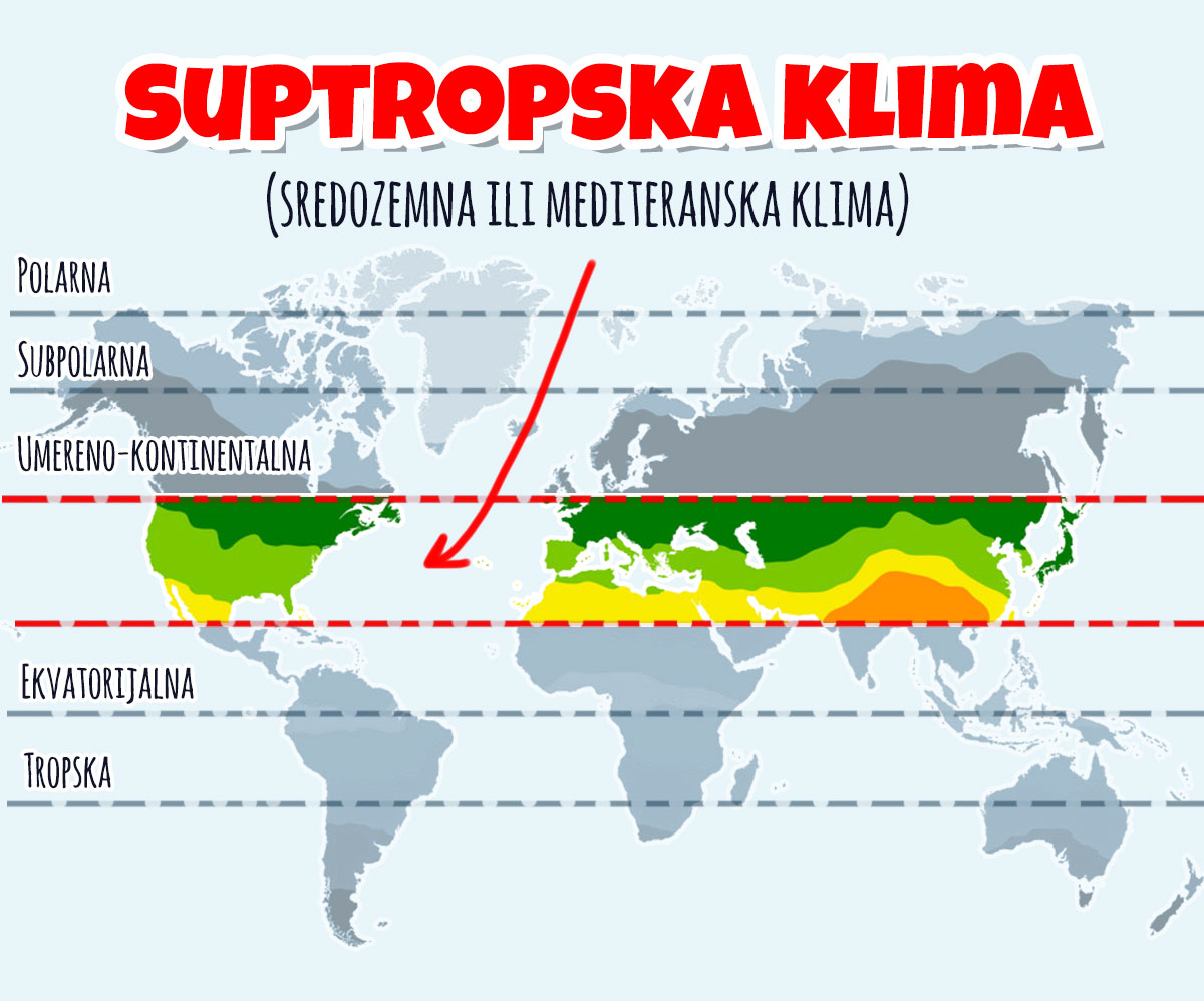 Klimatski činioci osnovni tipovi klime Shtreber